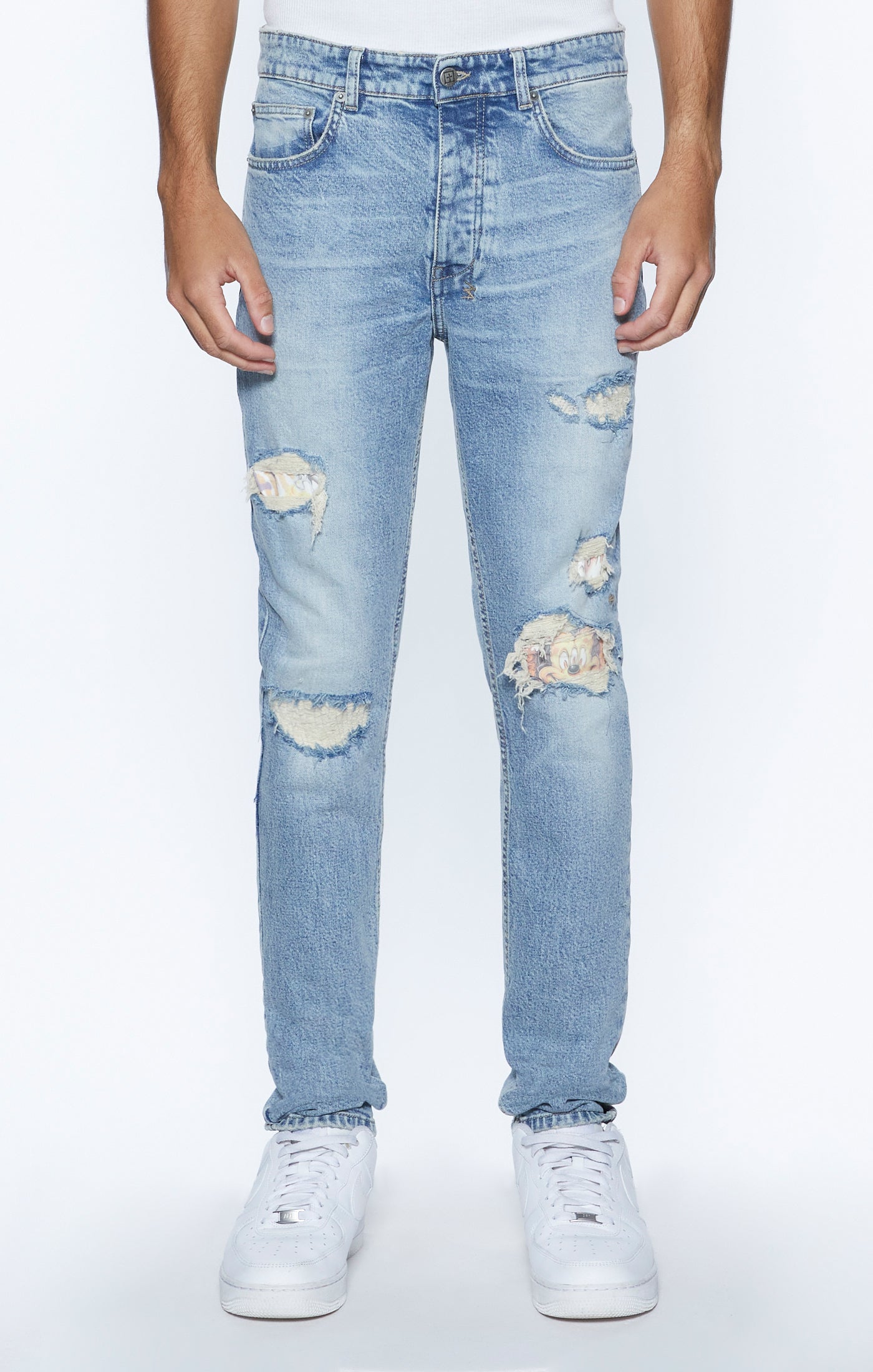 KSUBI chitch champagne destroy sketch - denim – Privei