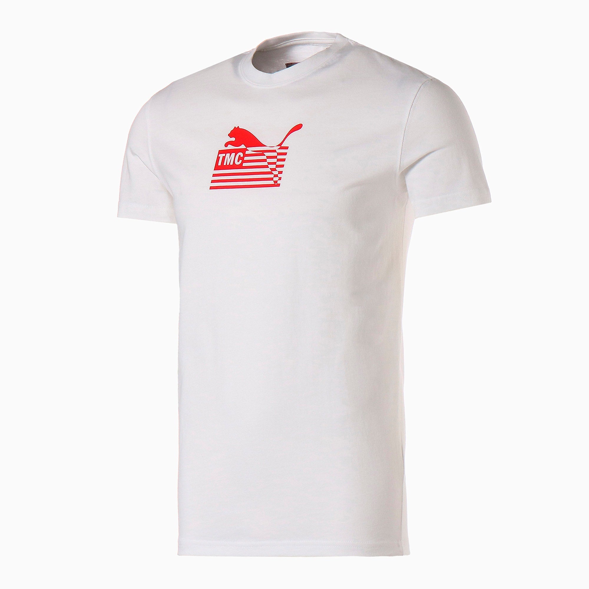 PUMA TMC Tee - White / Red – Privei
